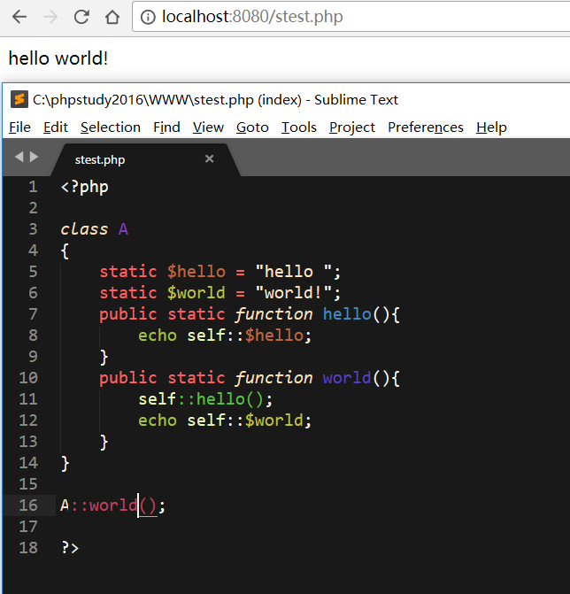 深入浅出PHP中的Static——静态 | Pin0's Blog