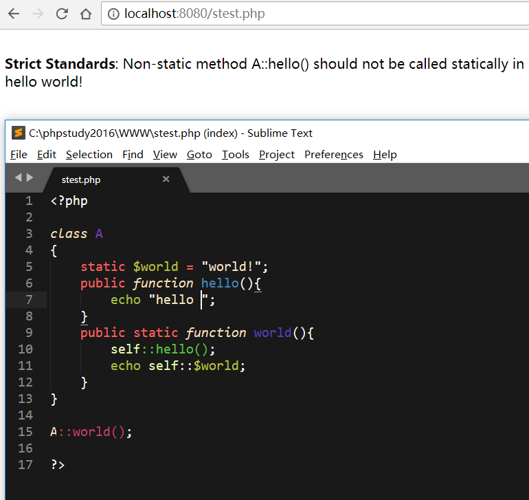 深入浅出PHP中的Static——静态 | Pin0's Blog